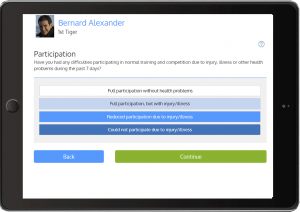 OSTRC questionnaire | Athlete Monitoring software, Athlete Management ...