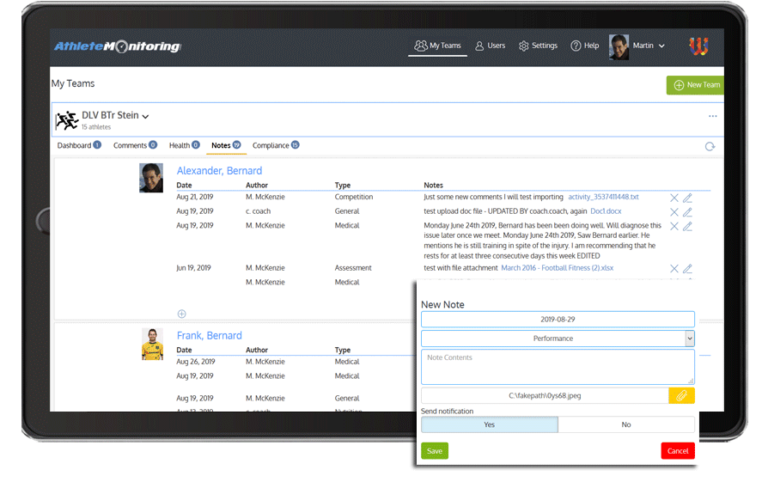 AthleteMonitoring Just Got Better | Athlete Monitoring software ...