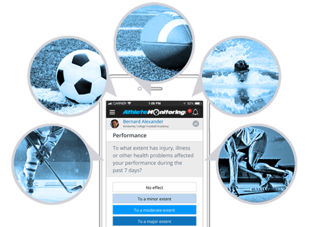 AM_screen_iPhone_450 | Athlete Monitoring software, Athlete Management ...